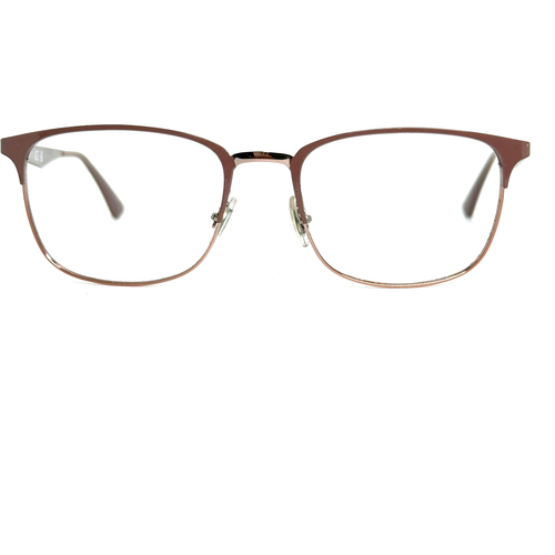 Ray-Ban RB 6421 2973 Eyeglasses Frames Mens Brown Full Rim 52-18-145 ...