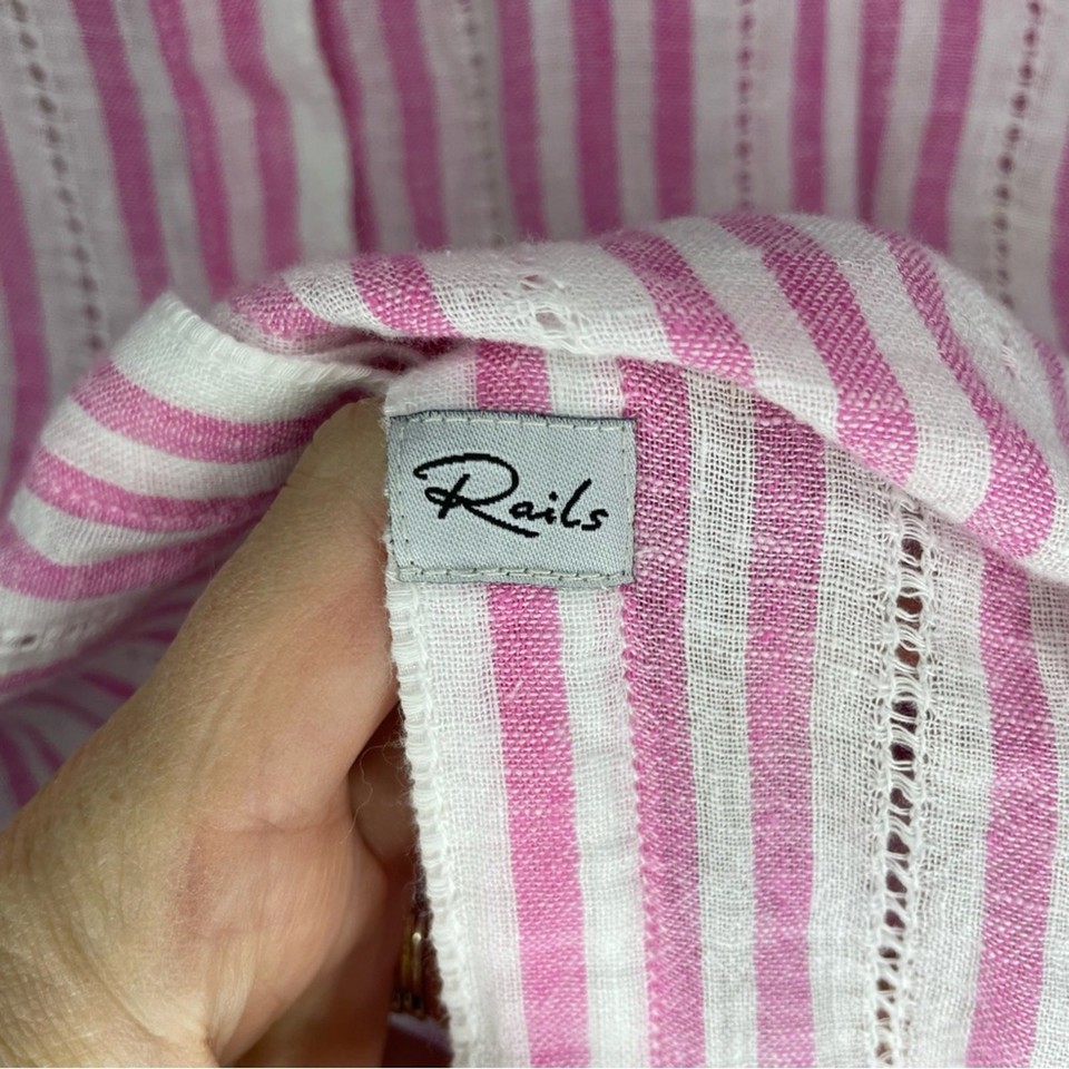 Rails Jamie Shirt in Kokomo Stripe Size XS | eBay