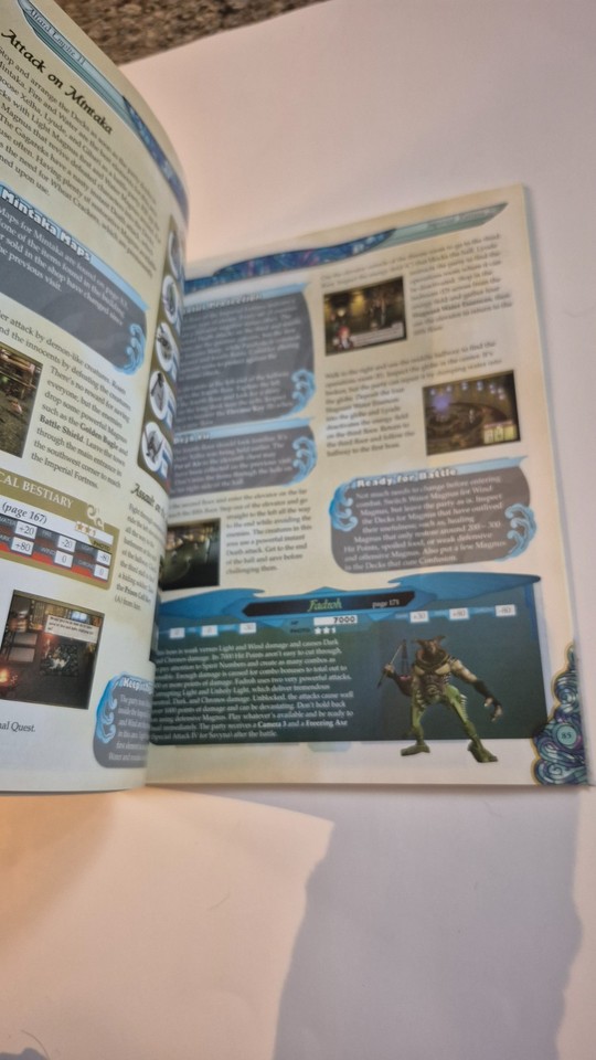 Baten Kaitos Eternal Wings And The Lost Ocean Strategy Guide Nintendo ...