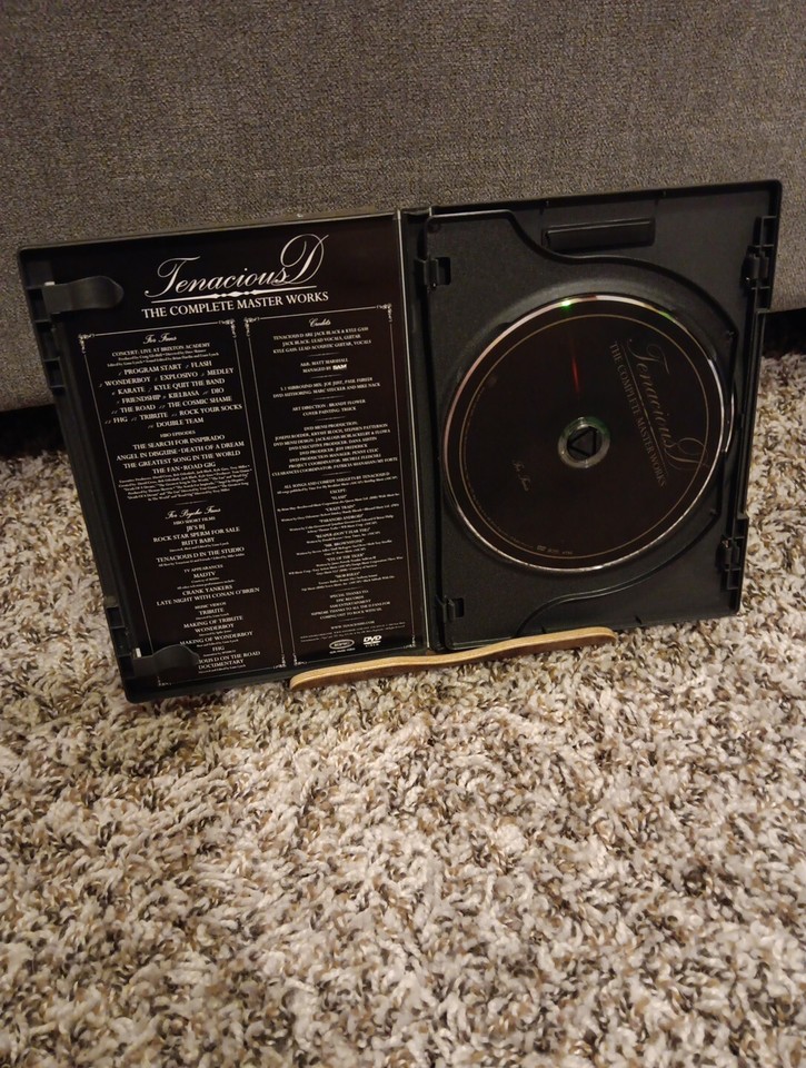 Tenacious D - Complete Master Works (DVD, 2003) 2 DVD Set Out Of Print ...