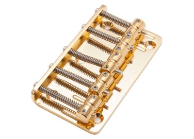 Gotoh 5 String Bass Guitar Bridge • 205B-5 • Gold | eBay Australia