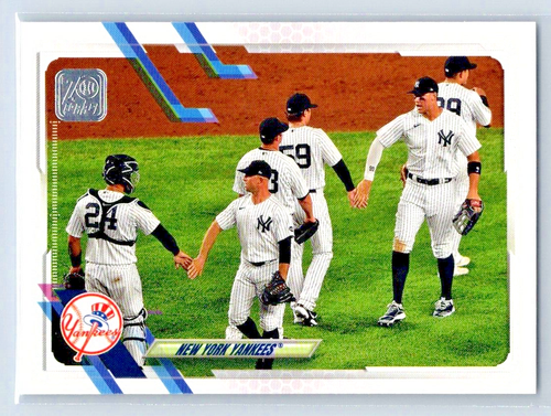 2021 Topps Baseball - Team Card - New York Yankees - Base - #39 | eBay