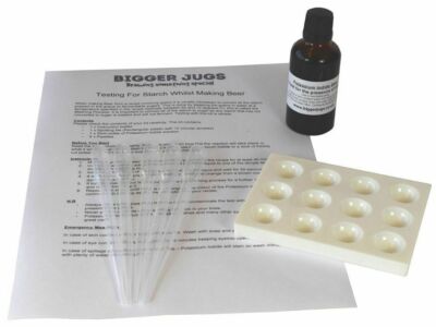 Starch Testing Kit For All Grain Homebrew Beer Making Brewing Bigger ...