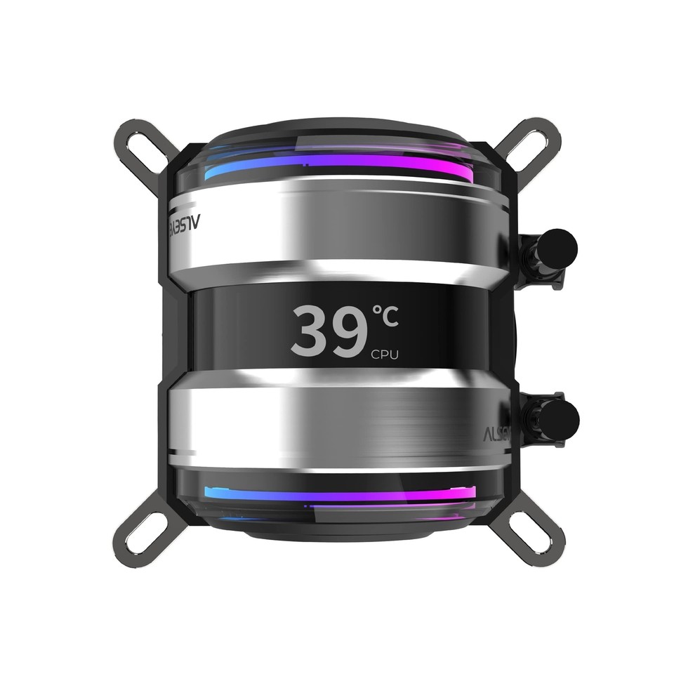 ALSEYE Infinity i360 AIO CPU Liquid Cooler, Dual Pumps System CPU Water ...