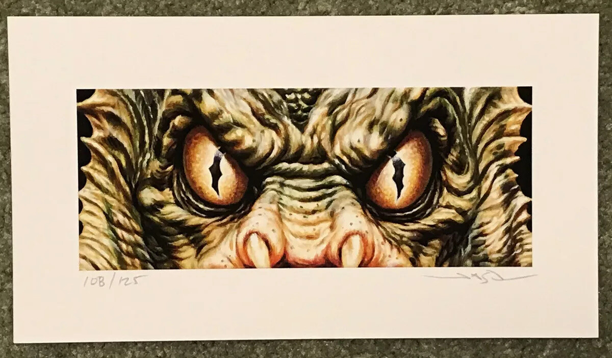 Monster Squad Jason Edmiston Print Gillman Movie Poster Mondo Eyes ...