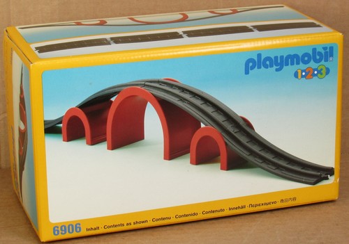 Playmobil 123 6906 Train Track Bridge *Retired/1992* SEALED/NOS | eBay