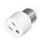 3 Pin Light Socket To Plug Adapter Outlet Plug Converter E27 Bulb ...