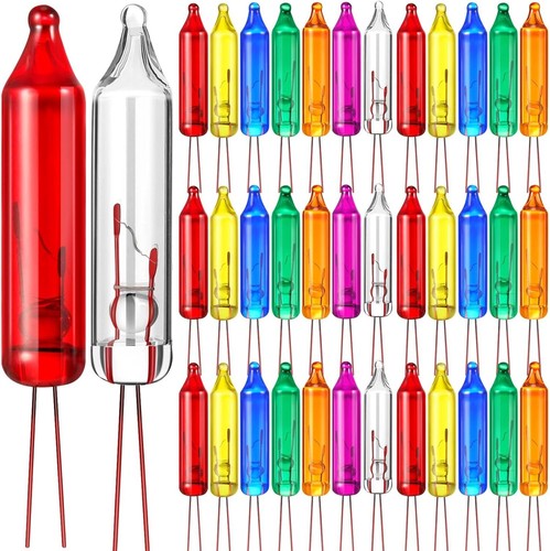 200 Count Mini Incandescent Christmas String Lights 2.5V Replacement ...