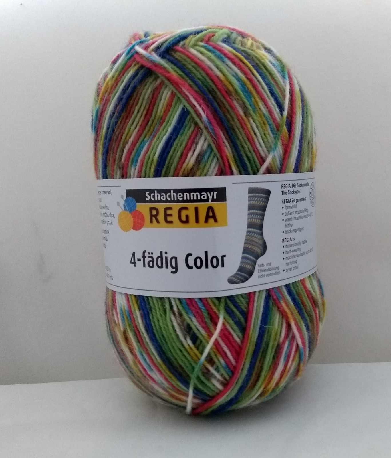 Regia Colour ~ 4 Ply Multicoloured Sock yarn x 100g Choose Colour ...