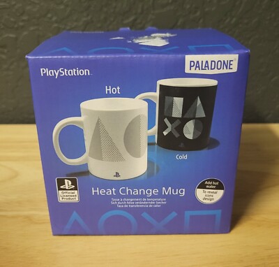 Sony PlayStation 10oz. Heat Change Ceramic Mug 2021 Paladone | eBay