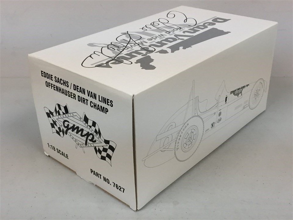 GMP EDDIE SACHS DEAN VAN LINES USAC VINTAGE DIRT CHAMP RACING CAR 1:18 ...