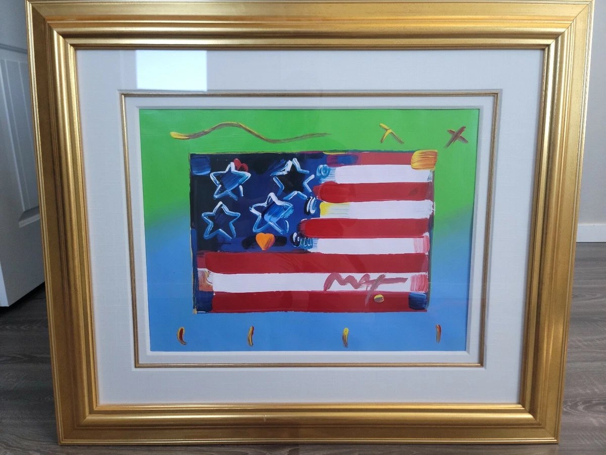 Peter Max American Flag
