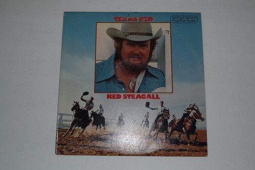 Texas Red - Red Steagall 1976 ABC Records Promo - Country LP -FAST ...