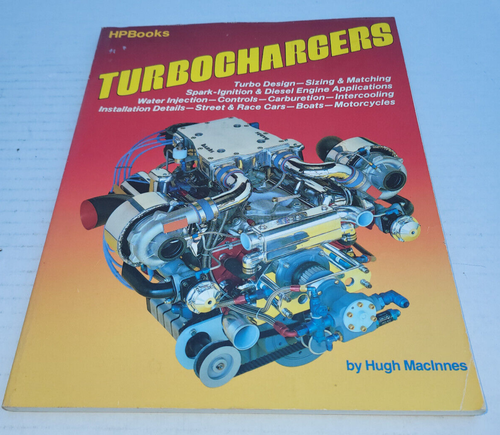 Turbochargers HP Books 49 Book Hugh Macinnes Turbo Turbocharger Cars ...