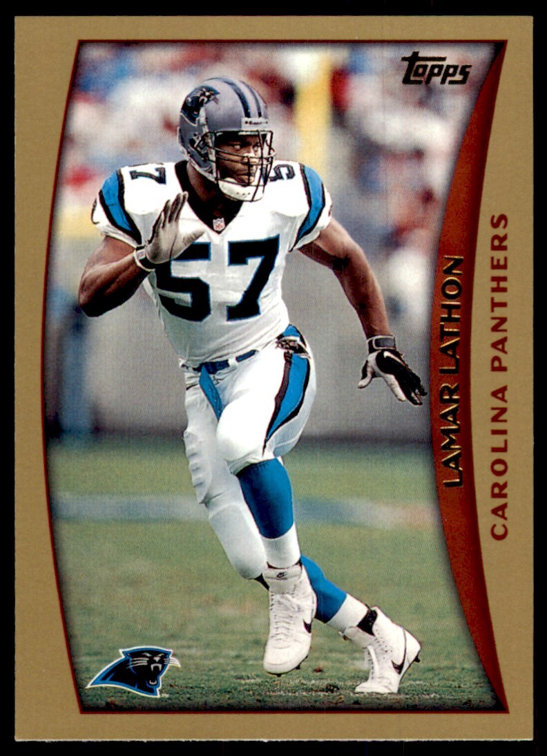 1998 TOPPS LAMAR LATHON CAROLINA PANTHERS #143 | eBay