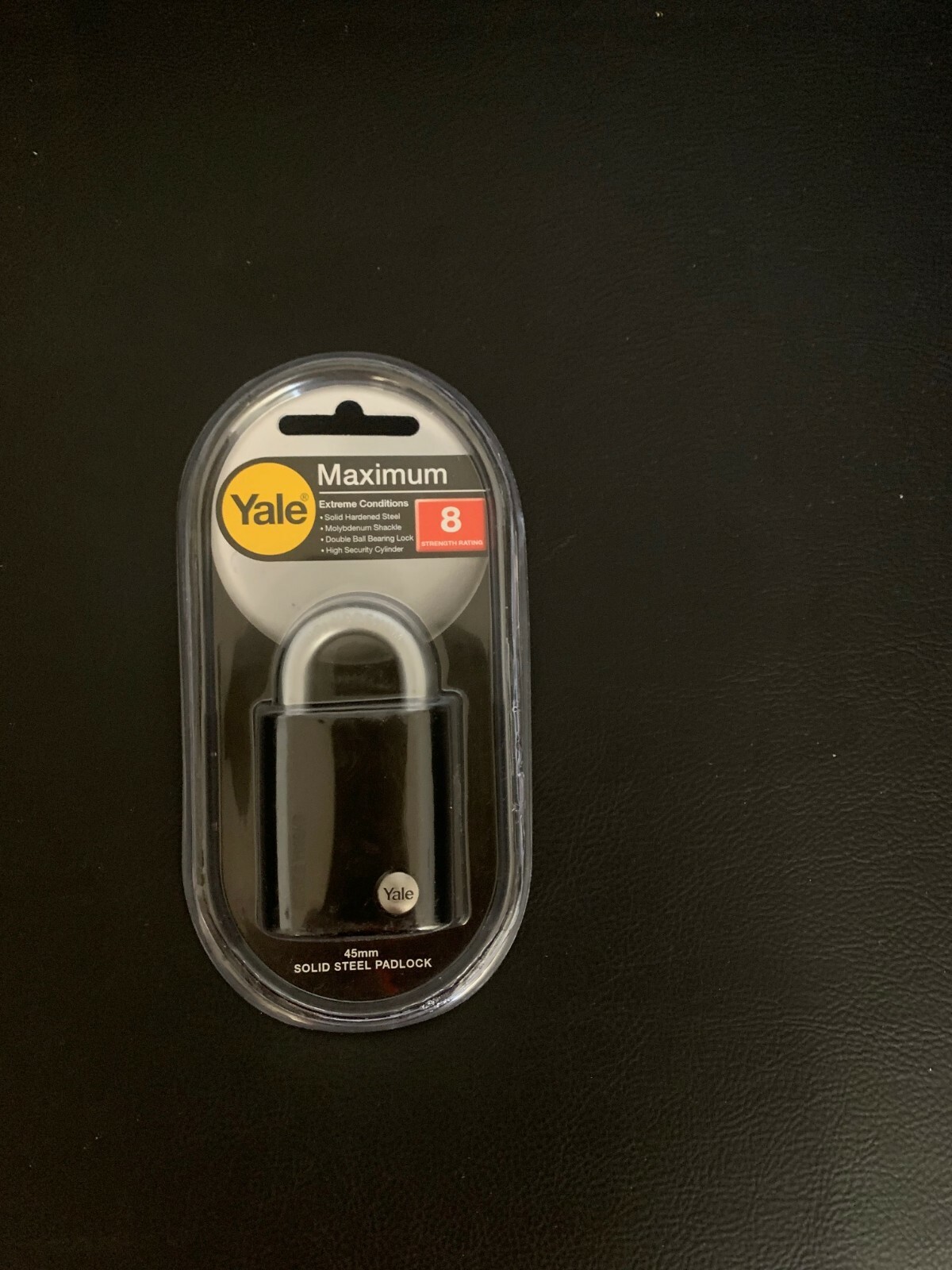 Yale 45mm Y90S maximum security steel open shackle Y90S/45/129/1 | eBay