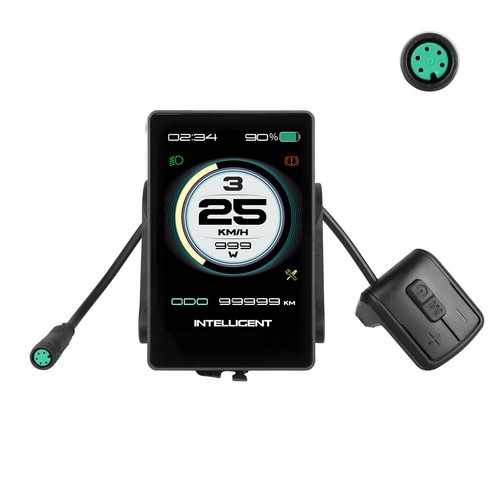 P860ML UART Display for BAFANG Mid Drive Motor BBS BBSHD Colorful ...