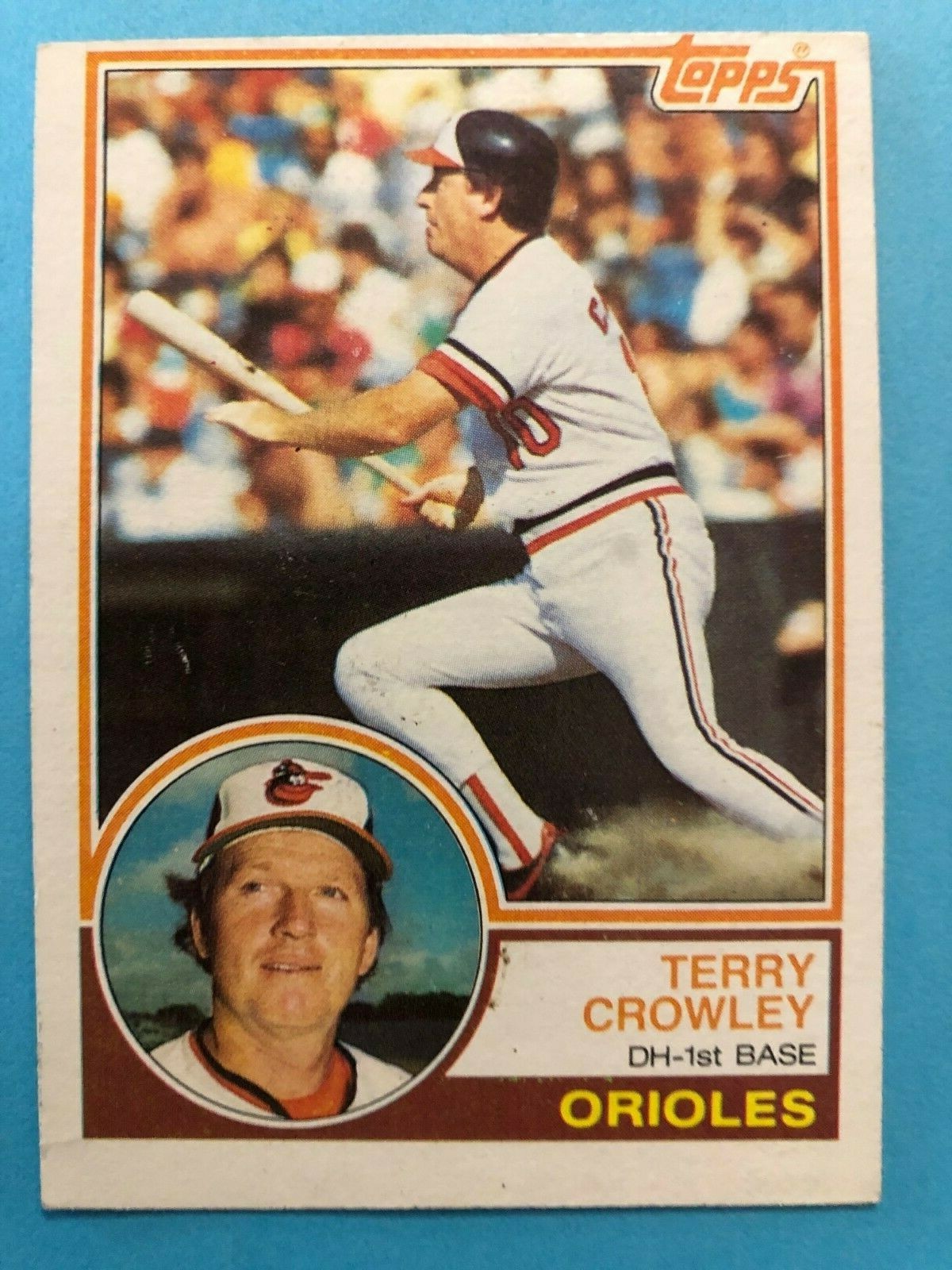 1983 Topps Baseball Card #372 Terry Crowley Baltimore Orioles | eBay