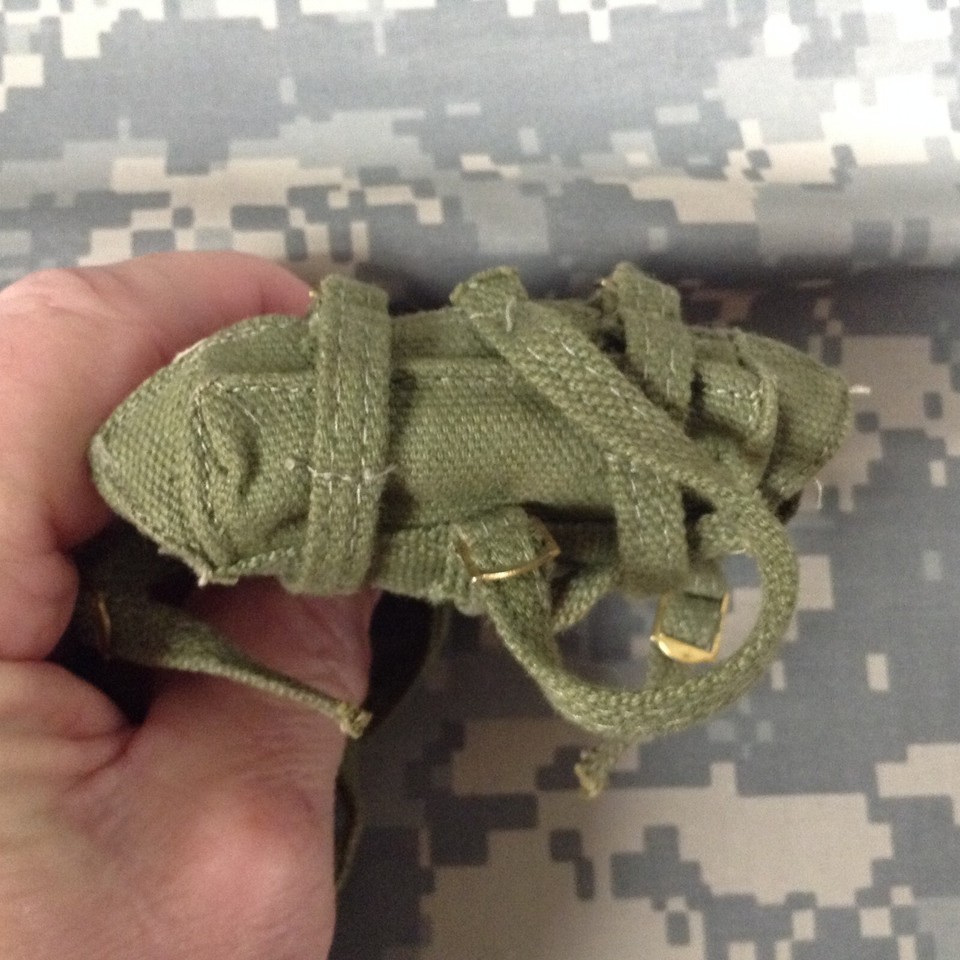 Vintage GI Joe 1964 Soldier Green Heavy Weave Field Backpack Hasbro | eBay