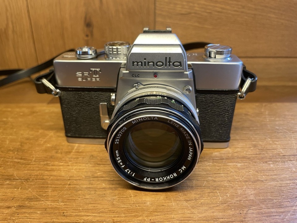 *Near Mint ++* Minolta Minolta SRT Super ( SRT 102 ) Film Camera 50mm ...