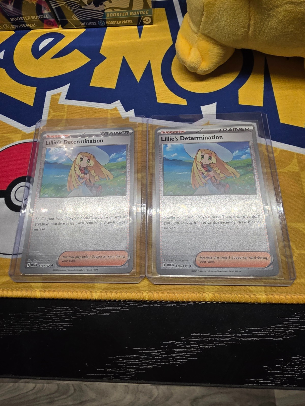 3 Lillie's Determination 119/132 - Reverse Holo - Pokémon TCG: Mega ...