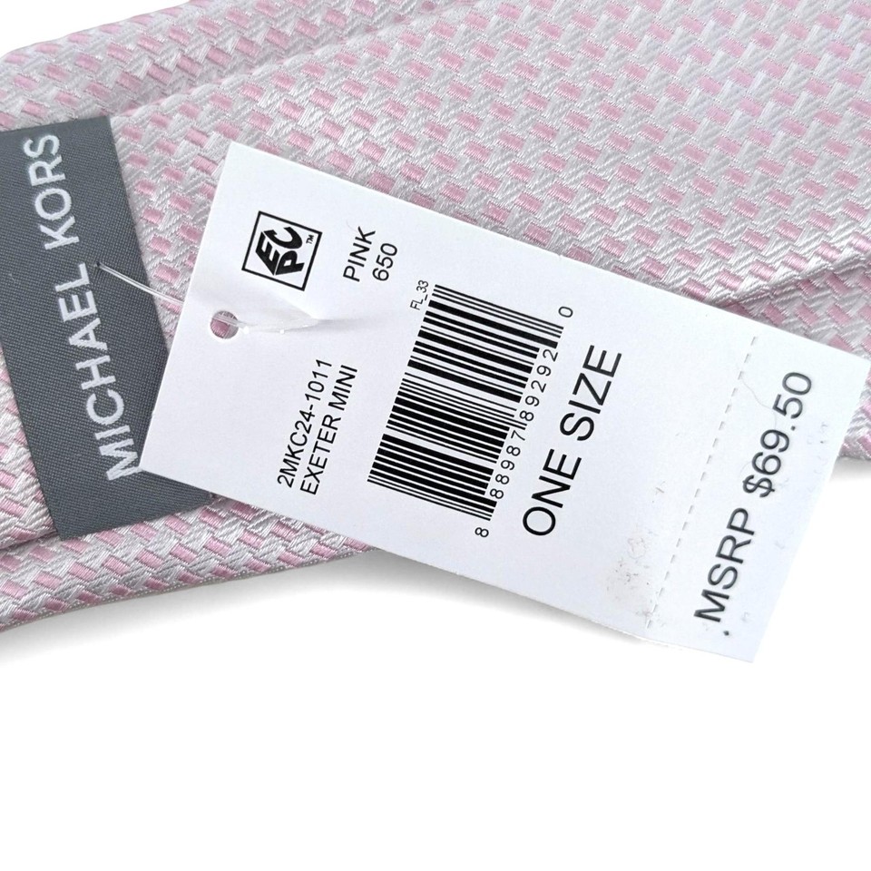 Michael Kors Men's Exeter Mini-Pattern Tie Necktie Classic 3" Silk ...