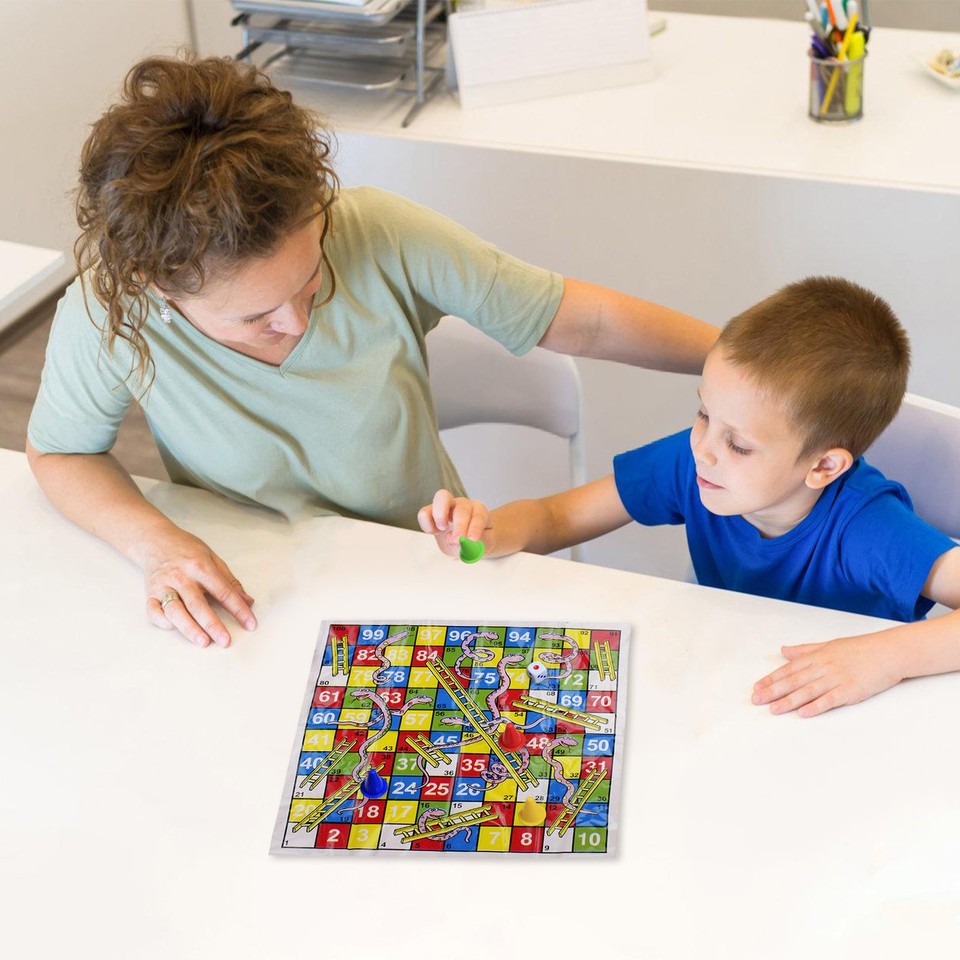 Snakes And Ladders Board Game Mini Snakes And Ladders Board Game Set | eBay
