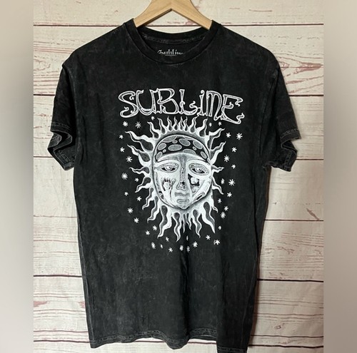 Sublime Short Sleeve Graphic Band Tee Black Size Medium Unisex | eBay