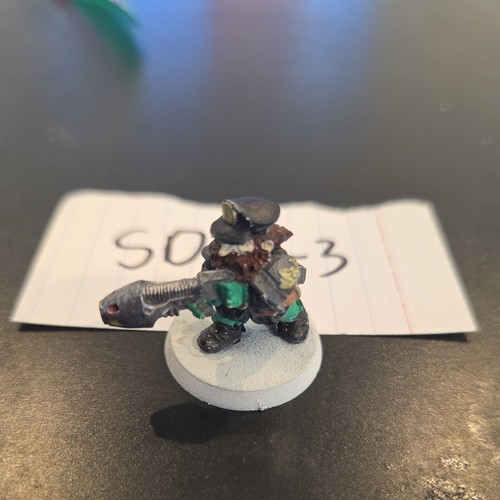 Rogue Trader 40K Metal Squat with Plasma Gun Space Dwarves OOP SD 3-3 ...