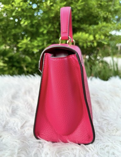 Michael Kors Whitney Medium Satchel Top Handle Bag Electric Pink Mk ...