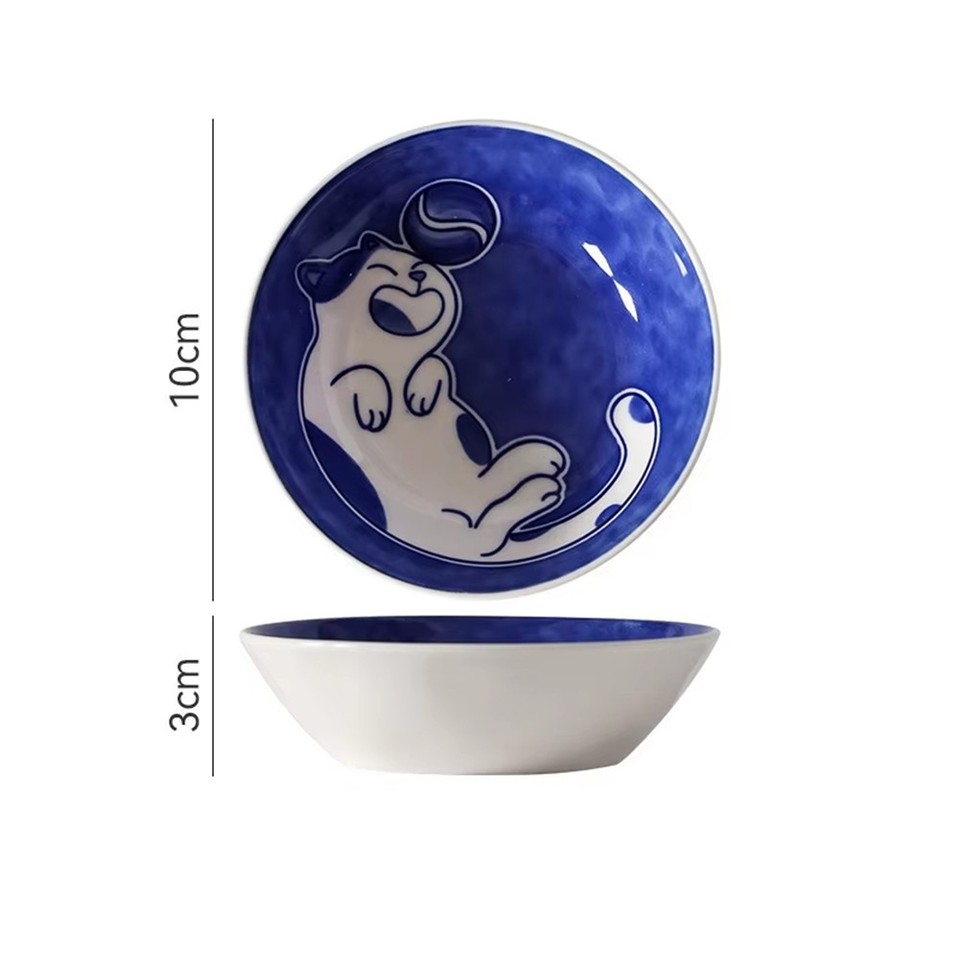 Ceramic Sauce Dishes - Japanese Sushi Plate, Cute Cartoon Water ...