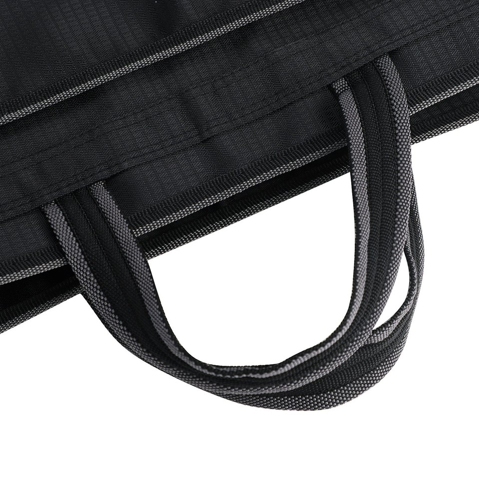 Portable Zippered Document Bag Waterproof Briefcase with Handle B4 File ...