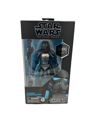 Hasbro Star Wars The Force Unleashed Shadow Stormtrooper Black Series ...