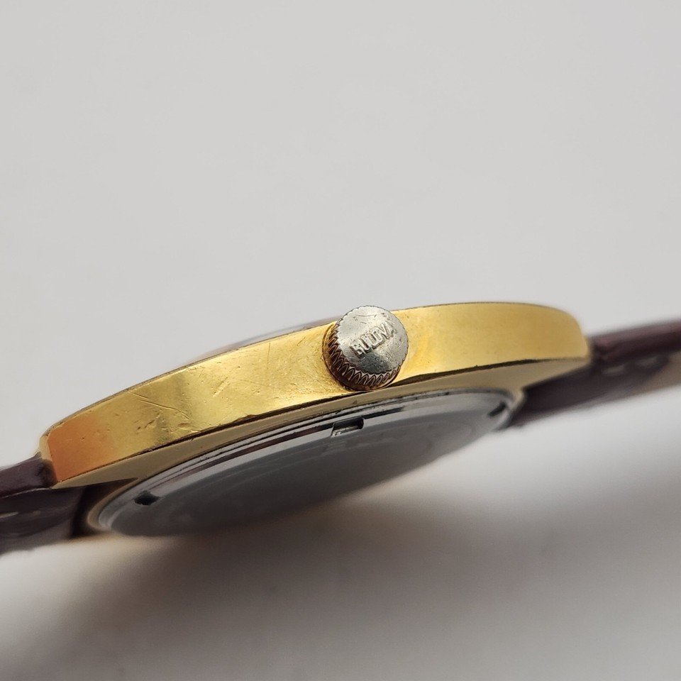 Vintage BULOVA men's automatic watch Micro-rotor 12EBA 17Jewels swiss ...