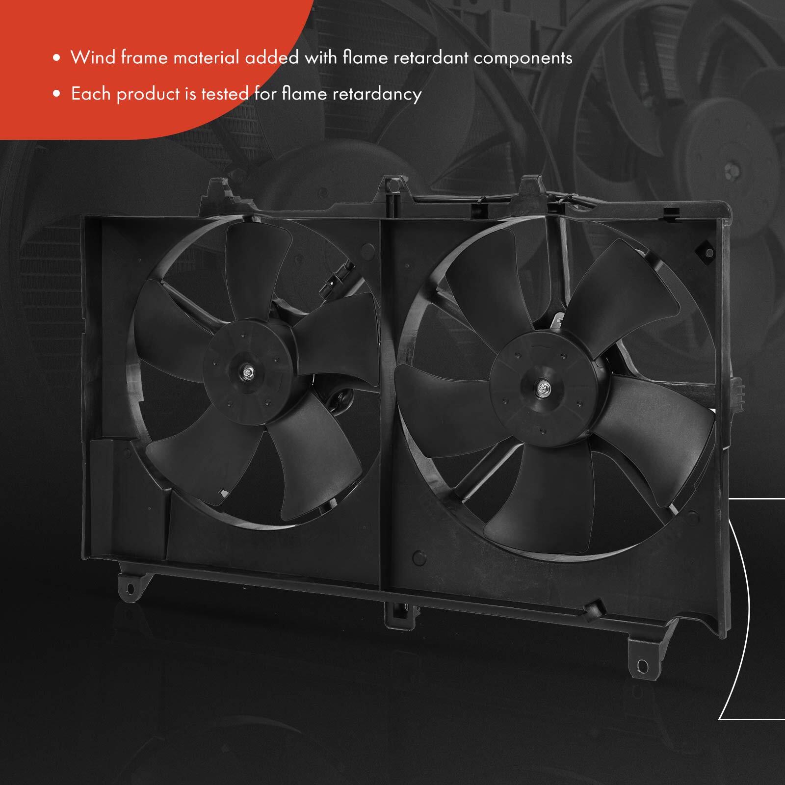 Radiator & Cooling Fan Assembly Kit for Nissan 350Z 2003-2006 3.5L Auto ...