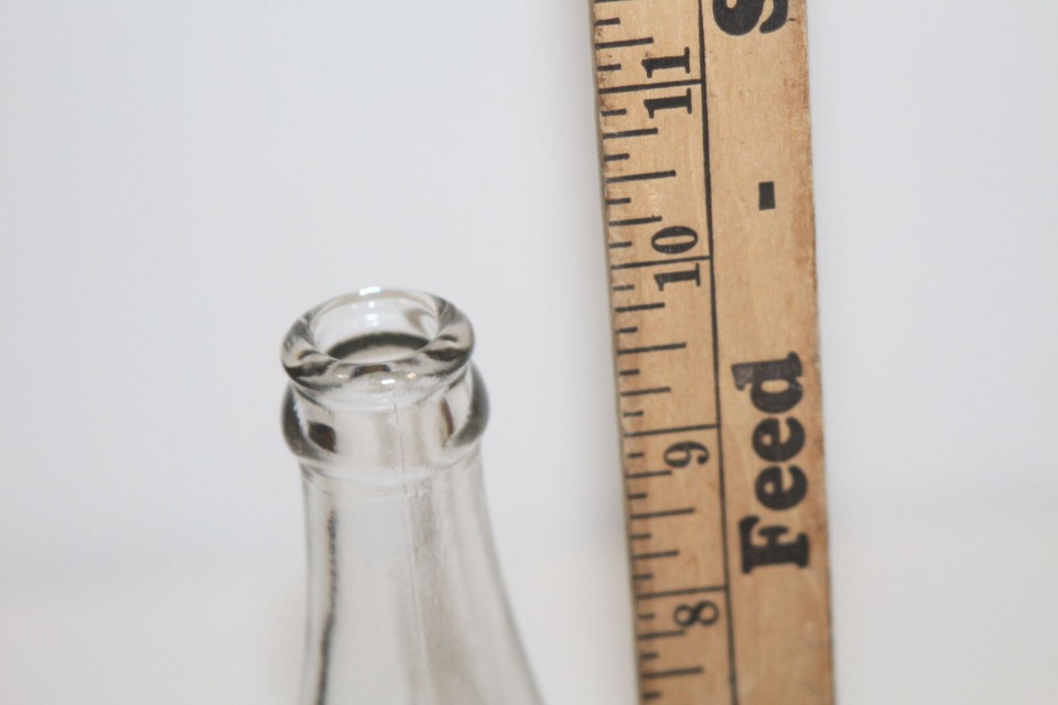 Vintage 1960s Pepsi Cola Glass Bottle Clear Soda Swirl Pattern Top 10oz ...