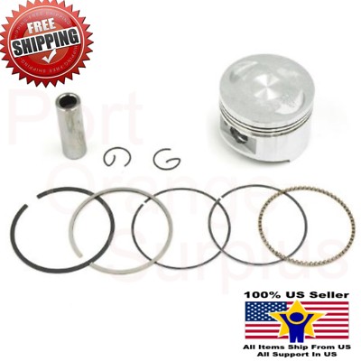 39mm Piston Rings Kit Set Scooter Moped Gas Scooter 50 cc 50cc GY6 50 ...