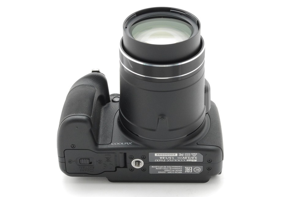 [ MINT/BOX ] Nikon COOLPIX P600 Black Digital Camera 16MP 60x Optical ...