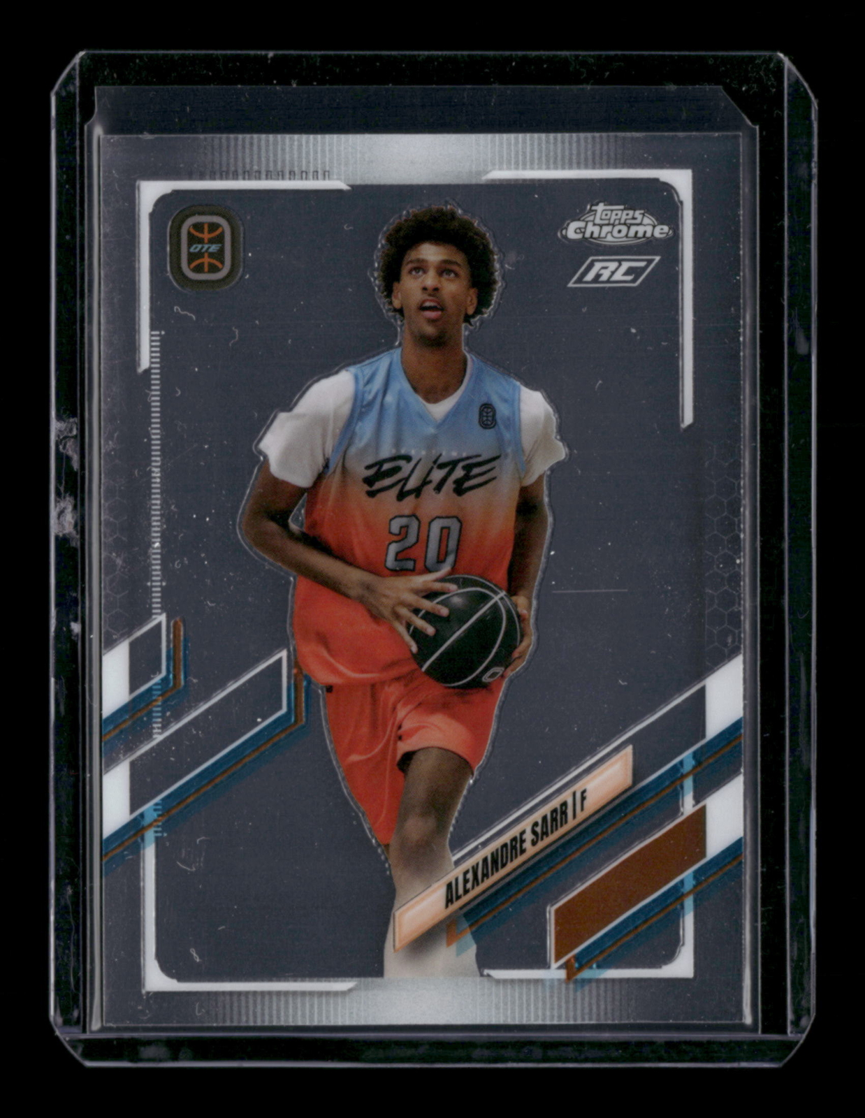 2021-22 Topps Chrome Alexandre Sarr RC #92 Team Overtime Elite WIZARDS ...