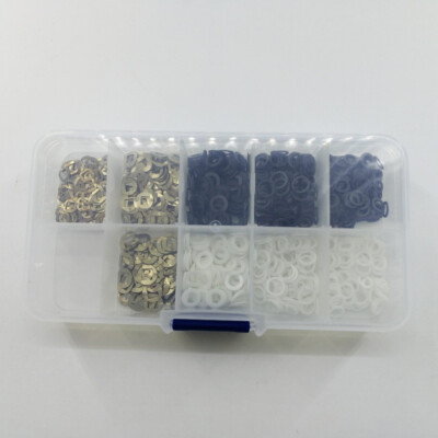 900pcs/lot Scissor Repair Kit Hairdressing Plastic Washer Barber Salon ...