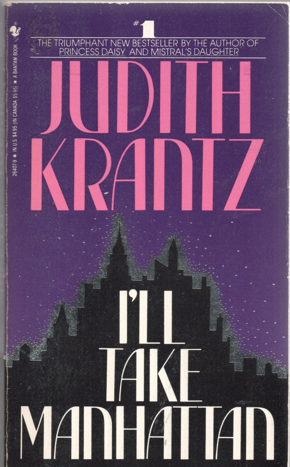 I'LL TAKE MANHATTAN by JUDITH KRANTZ Bantam Books 1986 1987 1st PB | eBay