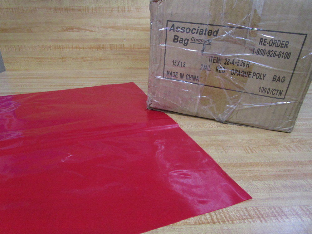Associated Bag Company 28-4-526R Poly Bag 15x18 284526R (Pack of 1000 ...