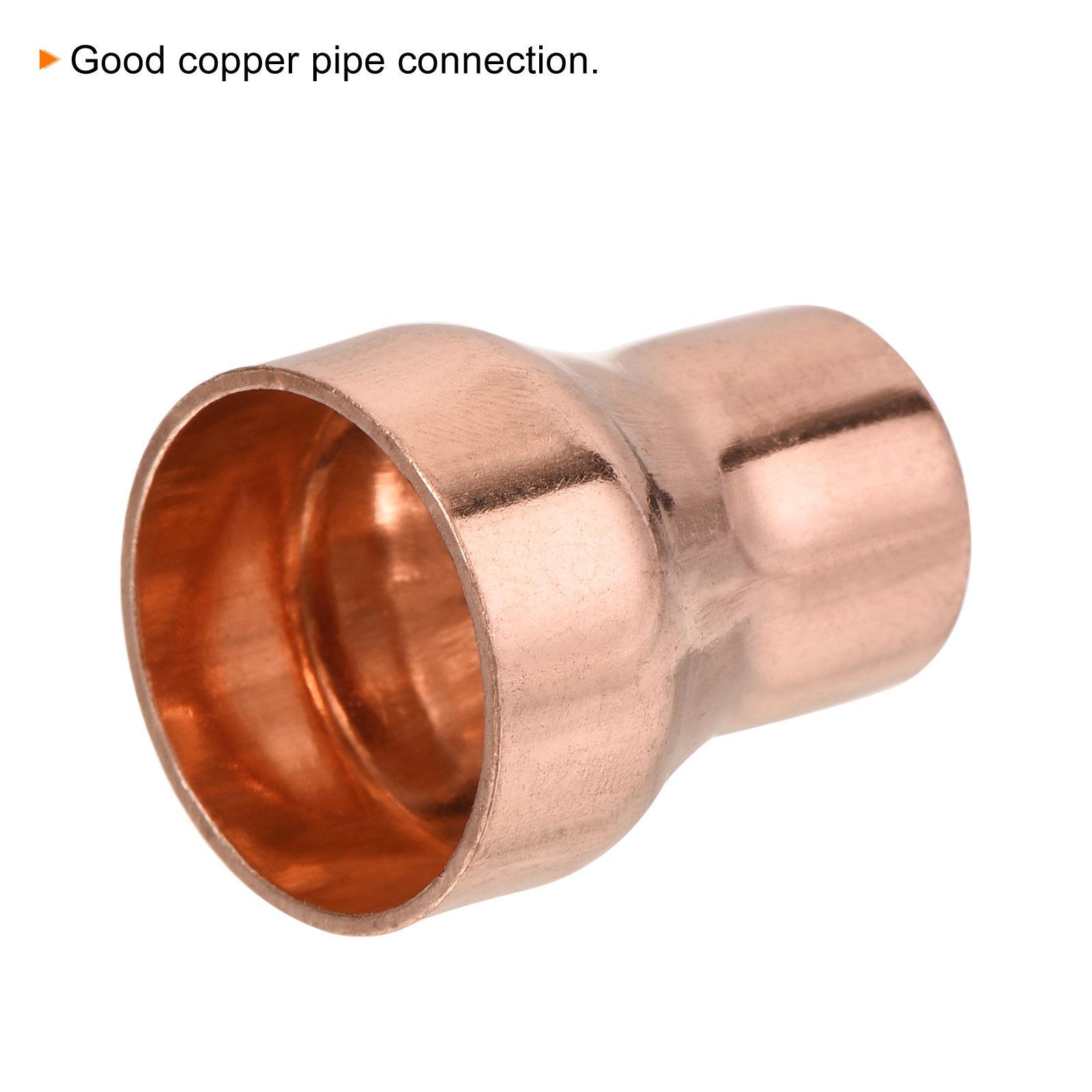5pcs 13/16 x 1/2 Inch ID Reducing Copper Coupling Fitting Straight 782685659710| eBay
