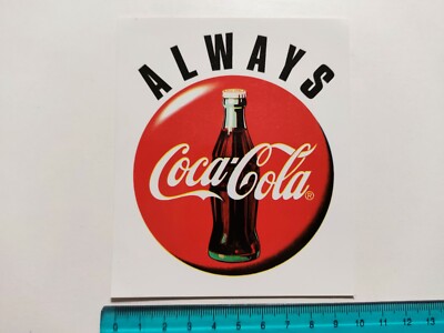 Autocollant Always Coca Cola Timbre Vintage 80s Original | eBay