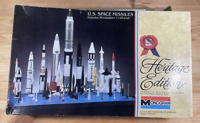 US Space Missiles - Monogram Heritage Edition - 1/128 Scale Unassembled ...
