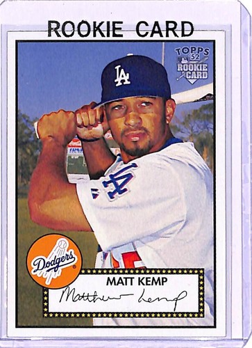 2006 Topps 1952 Edition #108 Matt Kemp Los Angeles Dodgers Baseball ...