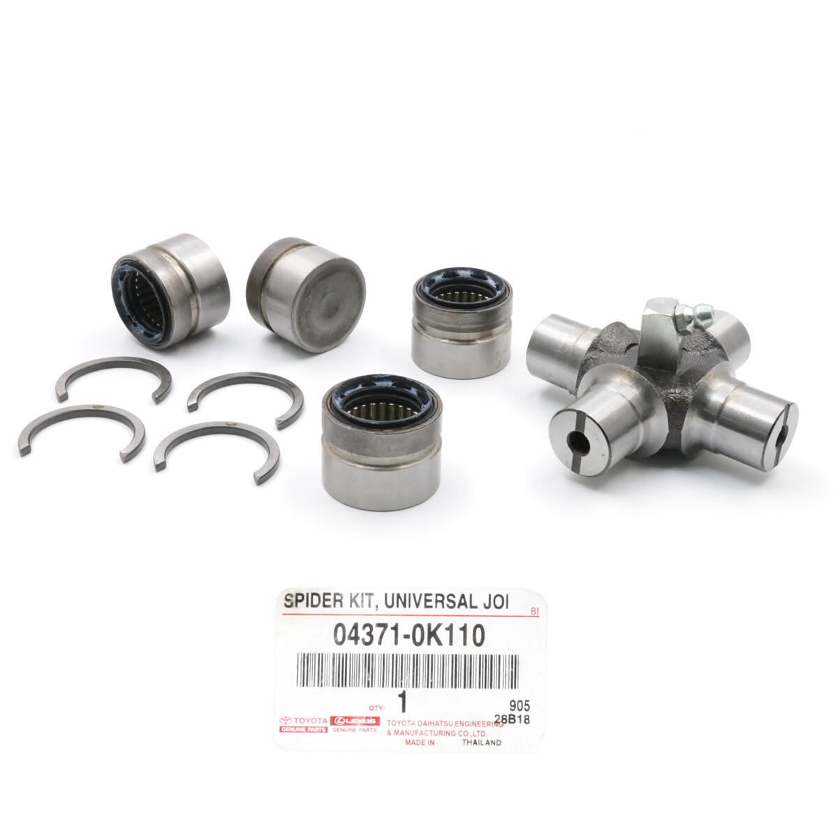 Spider Kit Universal Joint Set for Toyota HILUX VIGO Champ Sr5 Kun26 ...