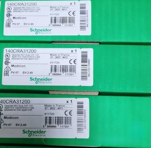 NEW SCHNEIDER 140CRA31200 Ethernet RIO Drop Adaptor | eBay