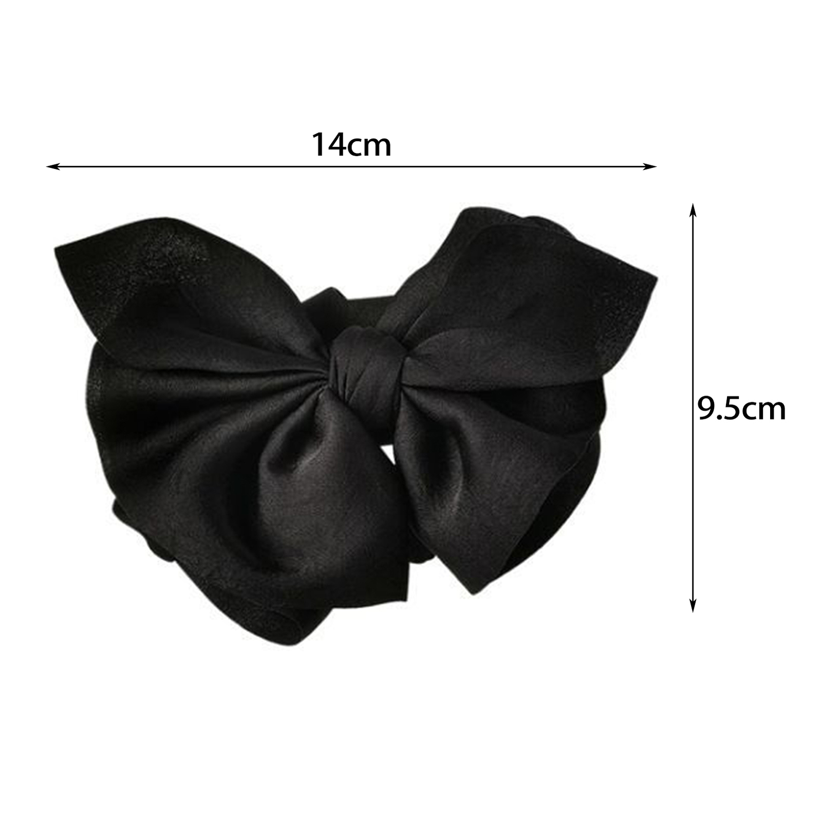 Hair Grip Double Layers Hair-fixed Ponytail Holder Lady Hair Claw Sweet ...