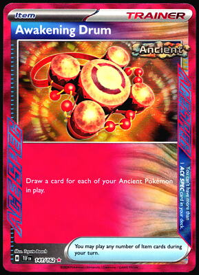 Awakening Drum Temporal Forces TEF #141/162 ACE SPEC Pokemon Card R2-18 ...
